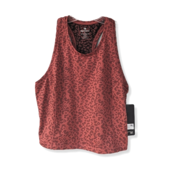 90 Degree By Reflex | Tops | Nwt 9 Degrees By Reflex Leopard Print ...